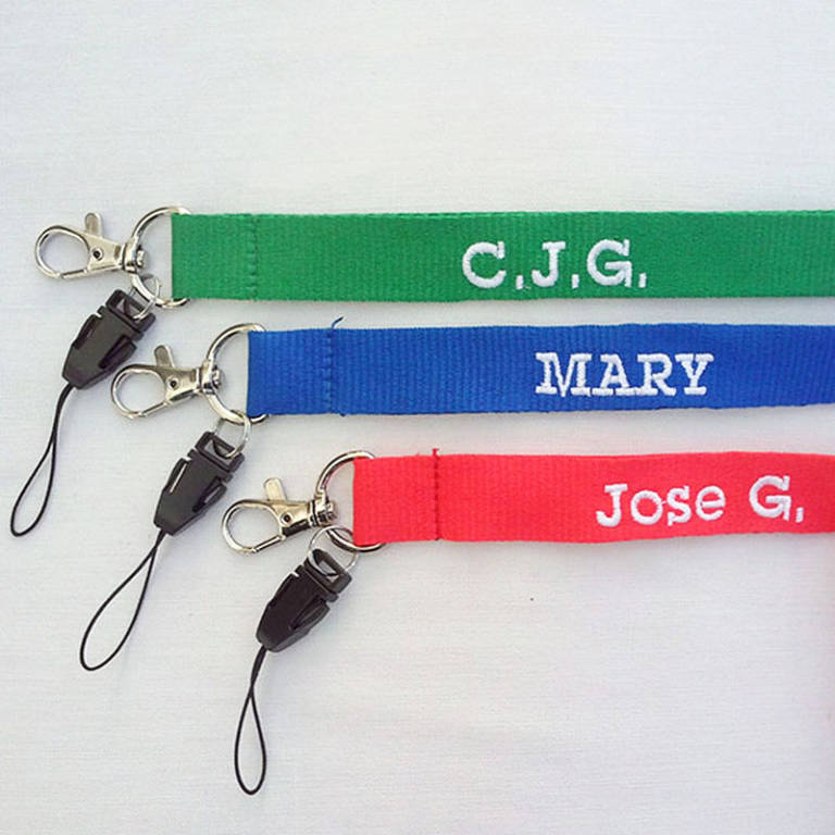 PERSONALIZED KEY HOLDER FOR USB, MOBILE & LOCKER KEY TO HANG AROUND ...